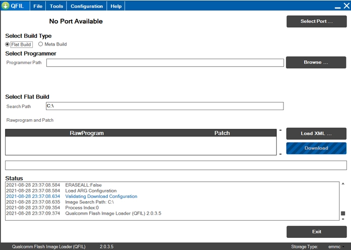 下载适用于 PC 的 QFIL 工具（高通闪存图像加载器） - Pfrlju.com