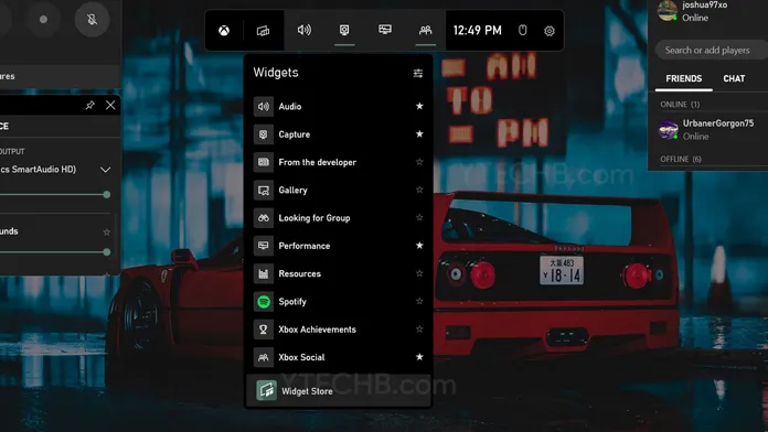 如何在 Windows 11 上获取 Xbox Game Bar Widgets Store - Pfrlju.com