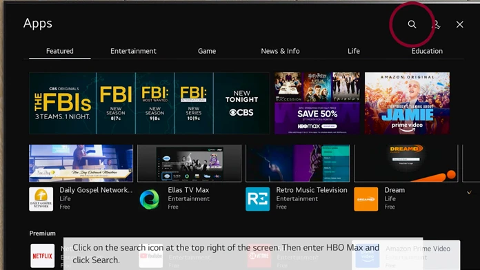 如何在任何 LG 智能电视上获取 HBO Max 应用 - Pfrlju.com