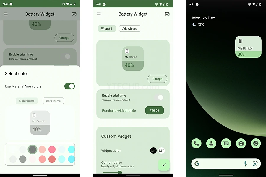 8 个可在 Android 手机上试用的最佳 Material 小部件 - Pfrlju.com