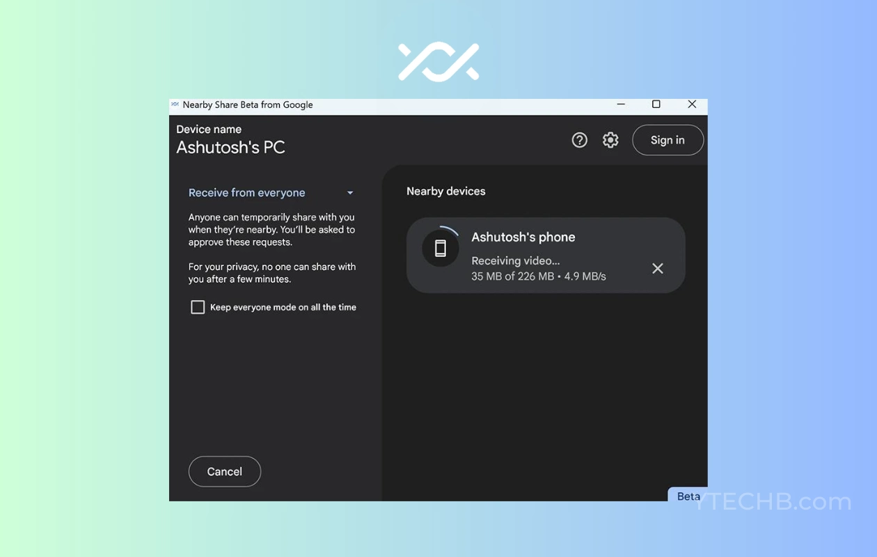 如何使用“附近共享”在 Android 和 Windows 之间传输文件 - Pfrlju.com