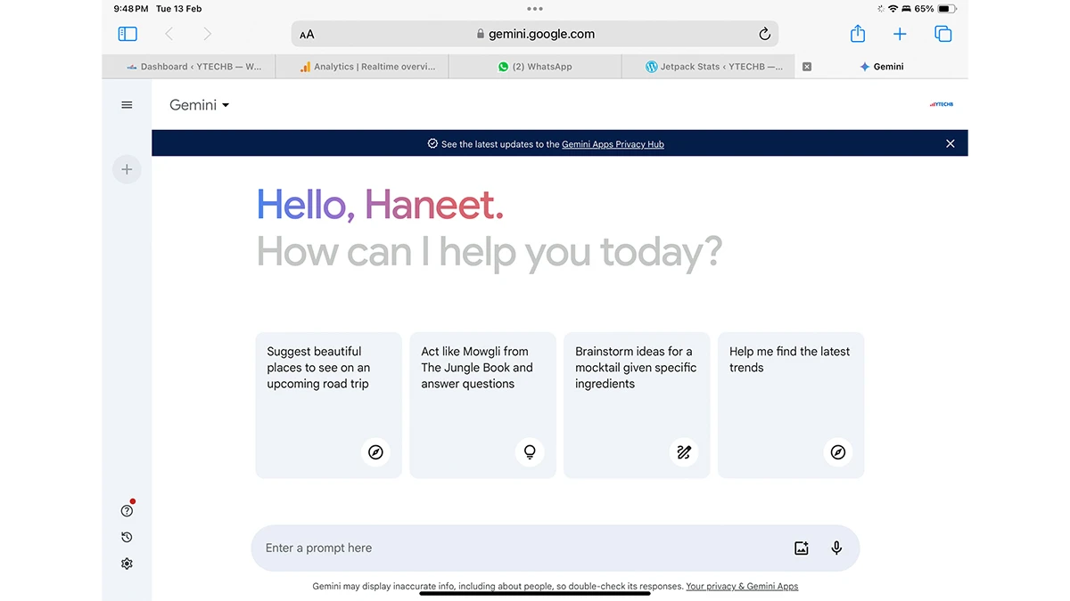 如何在 iPhone 和 iPad 上使用 Google Gemini - Pfrlju.com
