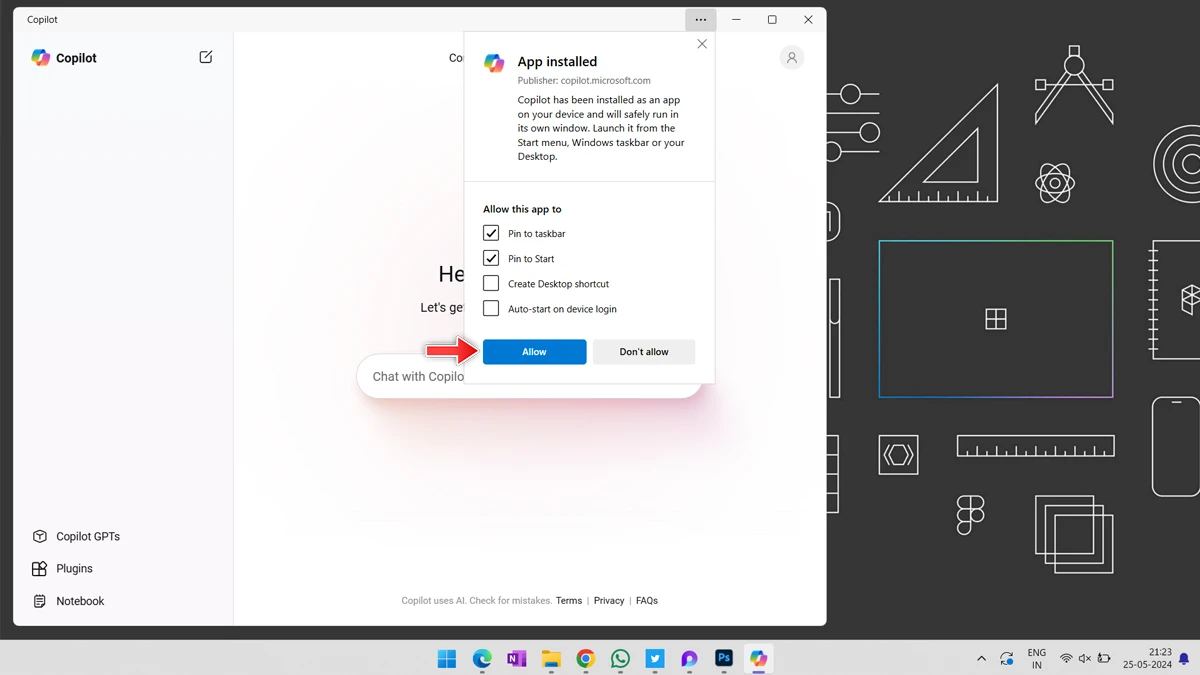 这个巧妙的技巧让您立即访问新的 Copilot 应用程序！ - Pfrlju.com