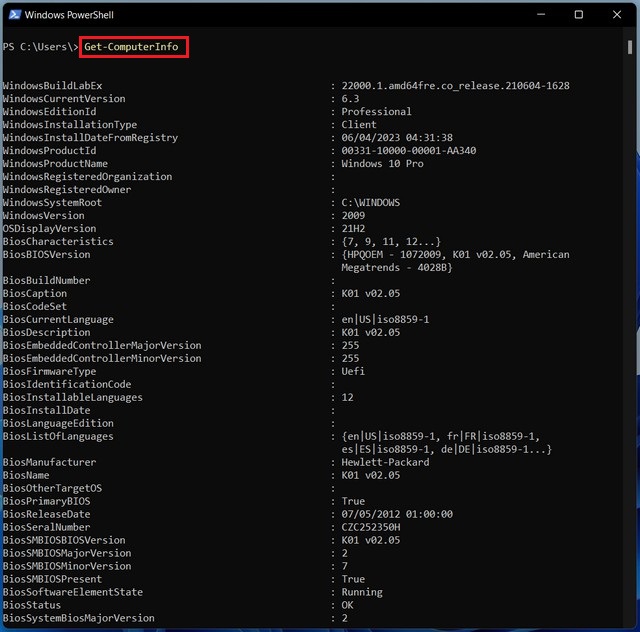 如何检查 Windows 计算机规格 - Pfrlju.com
